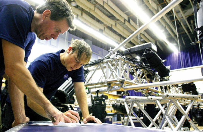 Getting trained for a technical theatre job