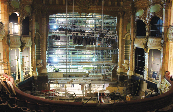 Backstage at Portsmouth Theatre Royal’s refurbishment