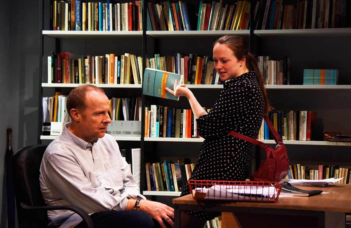 Review: Oleanna – 'Engaging performances brighten an outdated play'