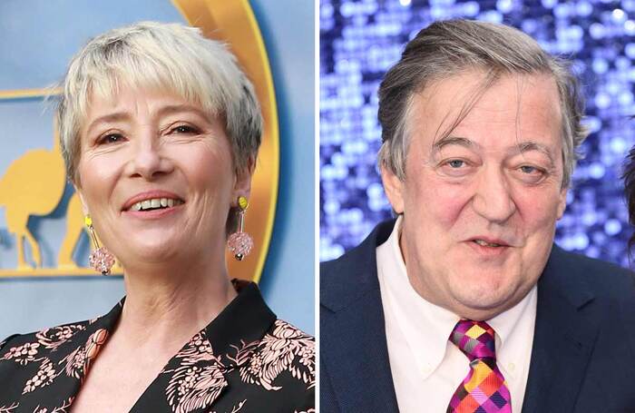 Emma Thompson and Stephen Fry back play-reading service for schools