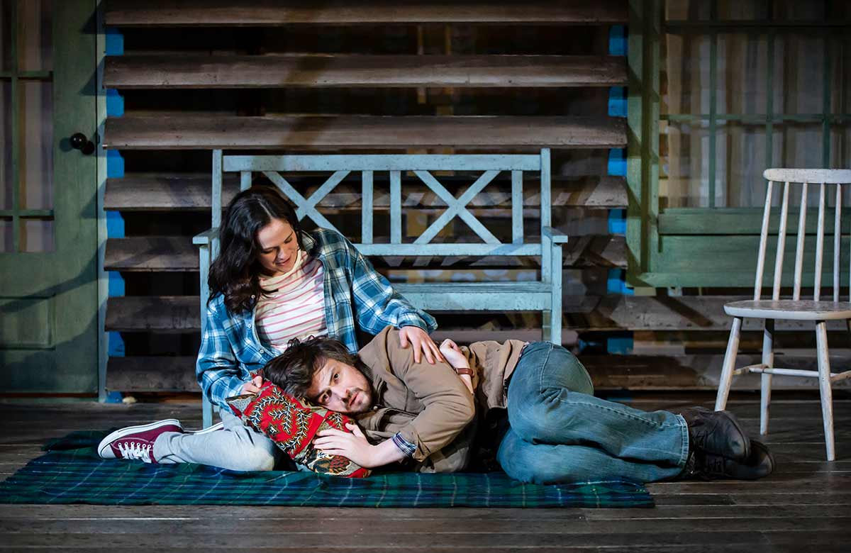 The Woods review at Southwark Playhouse, London starring Francesca ...