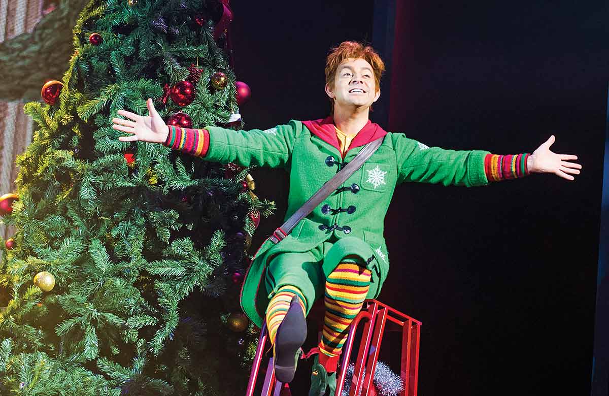 Tom Chambers joins West End cast of Elf the Musical at Dominion Theatre