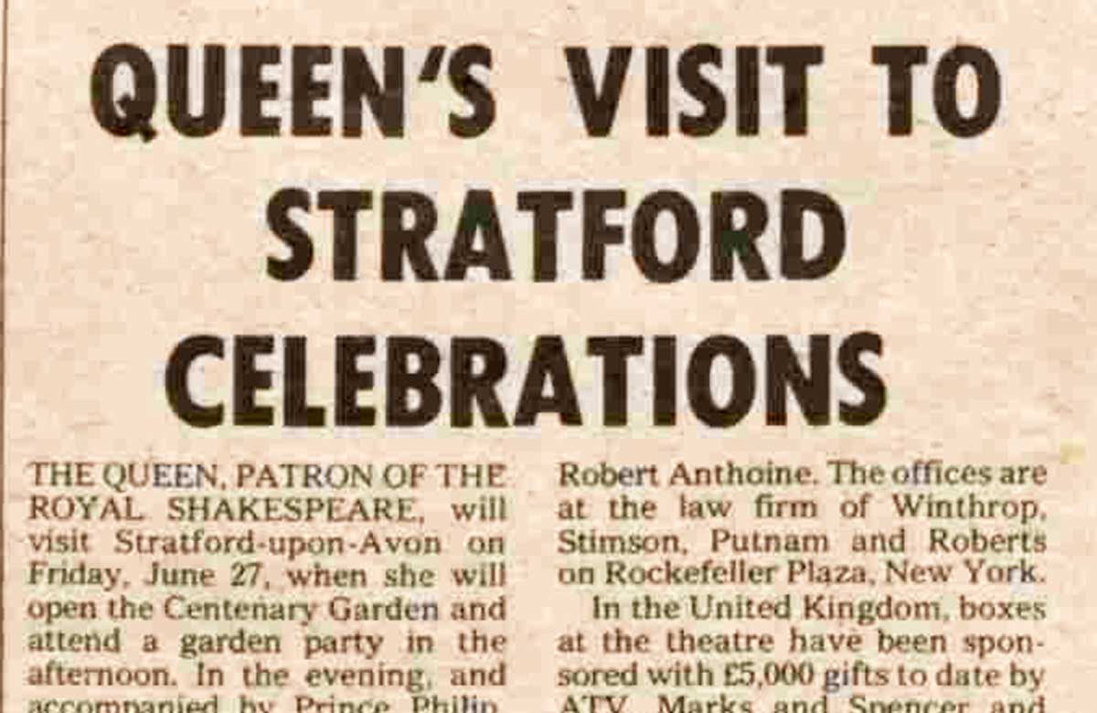 Queen Elizabeth II: a life in theatre