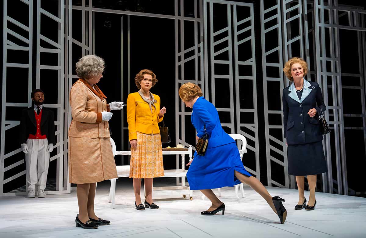 Handbagged review at the Kiln Theatre, London by Moira Buffini