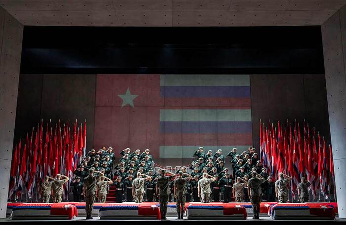 Aida review at Royal Opera House, London, directed by Robert Carsen and ...