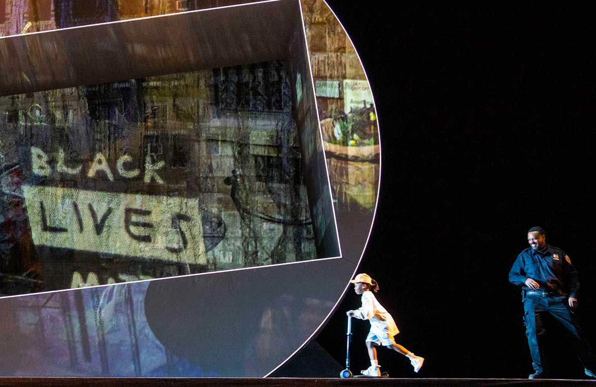 Blue review at London Coliseum by English National Opera