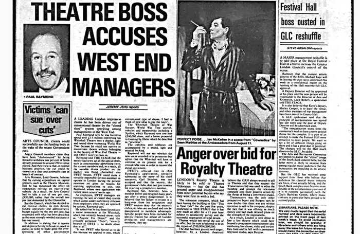 SWET in ‘closed-shop’ row – 40 years ago in The Stage