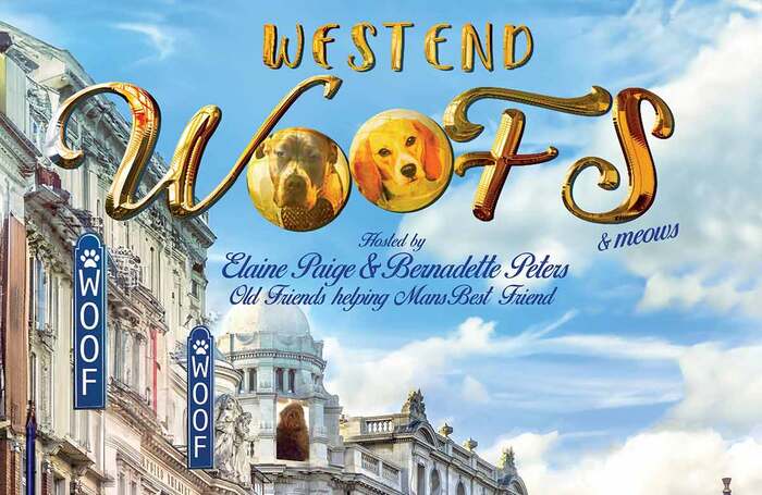 Elaine Paige and Bernadette Peters to host West End Woofs live event