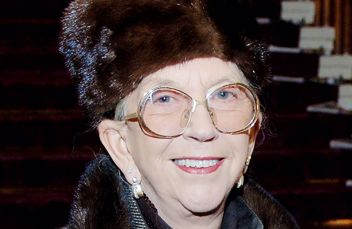 Stage school founder Barbara Speake