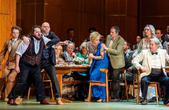 Festen review at the Royal Opera House, London, adapted from the Dogme ...