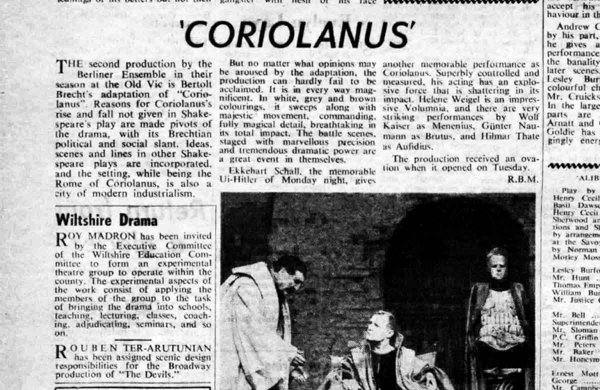 My favourite play: Richard Eyre