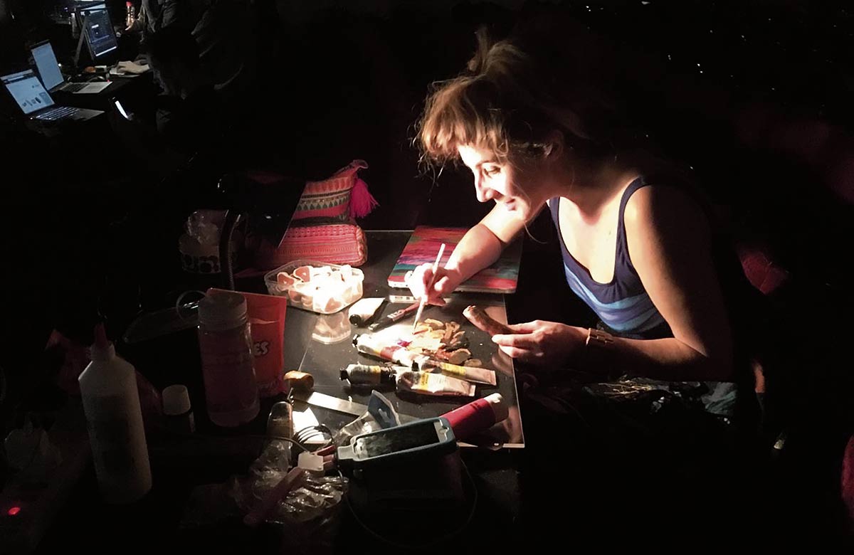 Behind the scenes in the National Theatre's props department