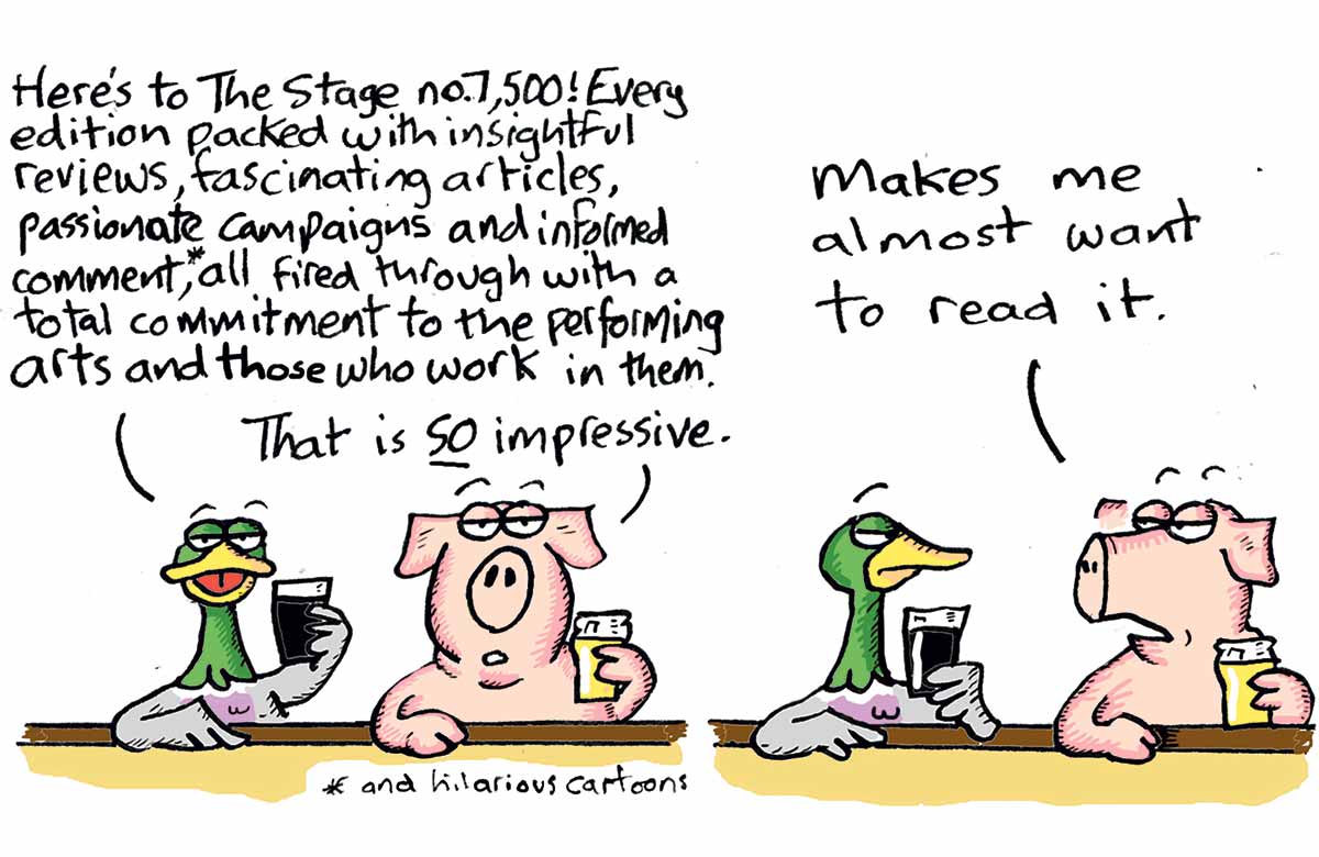 Hamlet cartoon by Harry Venning, June 25, 2025