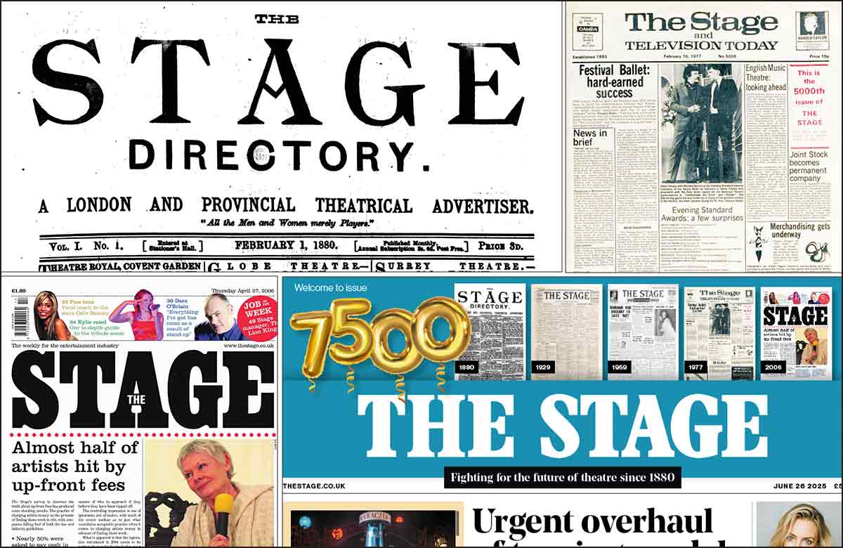 The Stage at 145: the story of British theatre told in 7,500 acts