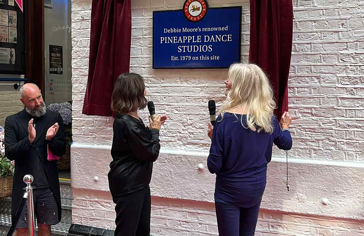 Arlene Phillips joins celebration for Pineapple Dance Studios founder