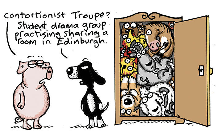 Hamlet cartoon by Harry Venning, July 2, 2025