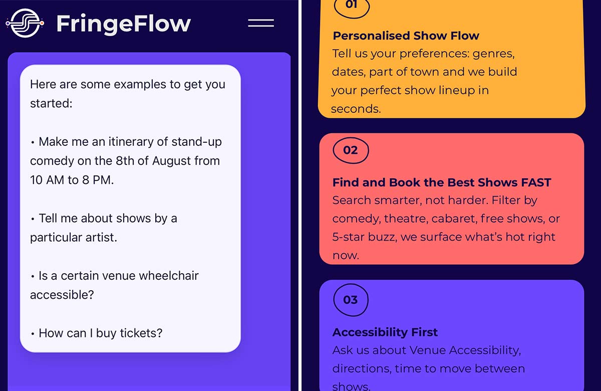 Edinburgh-based entrepreneurs launch AI-powered EdFringe planner