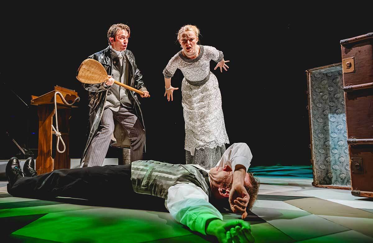 The Grand Babylon Hotel at New Vic Theatre: Claybody Theatre's madcap ...