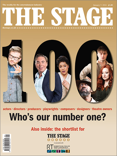 The Stage 100 2014: the list in full