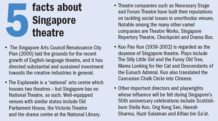 Singapore's 50 years of independence celebrated on stage