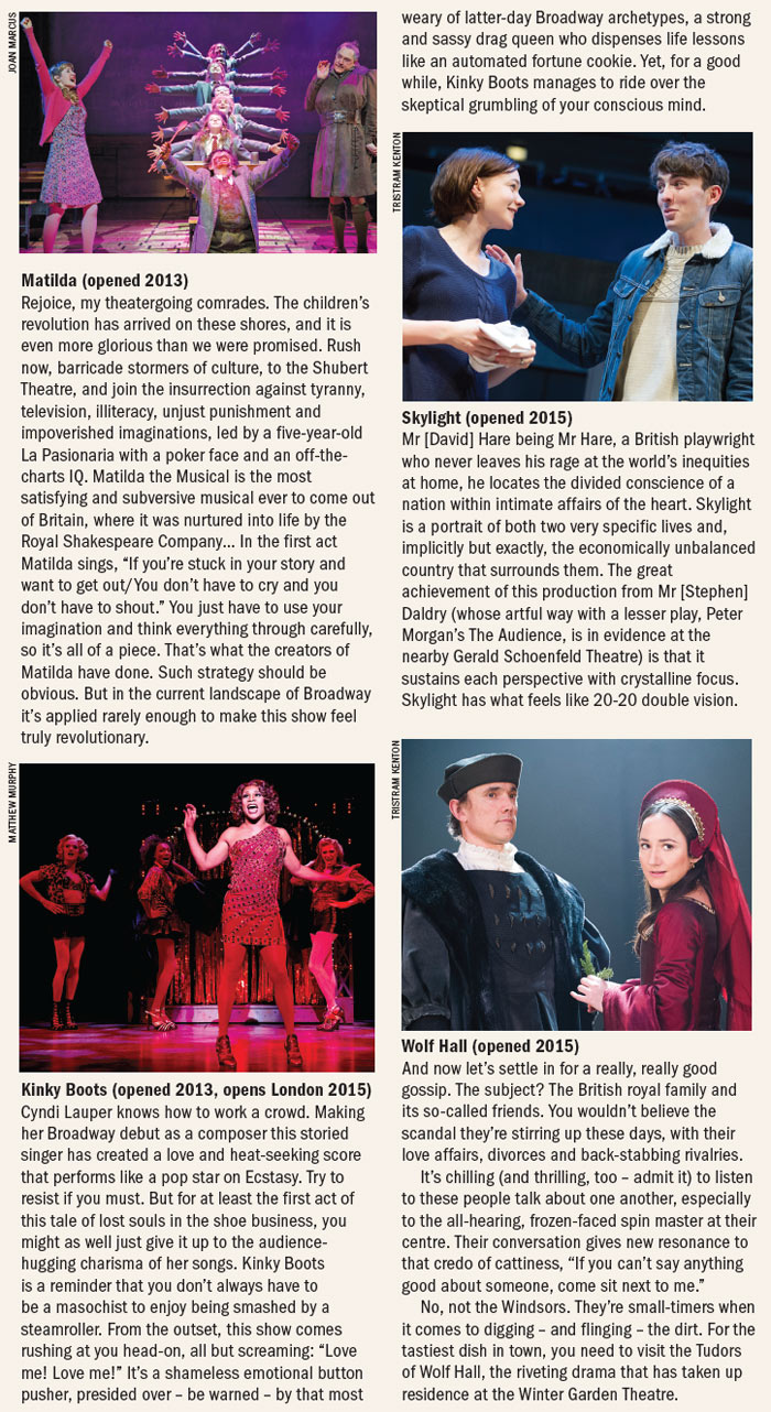 The Big Interview: US theatre critic Ben Brantley