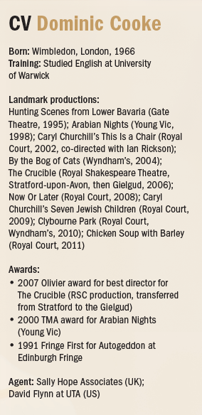 Dominic Cooke: ‘Running theatres is becoming a job that almost can’t be ...