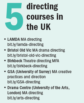 Why we need more focus on the training of our stage directors