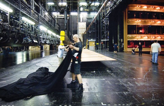 Royal Opera House technical director Mark Dakin: ‘This is like playing ...