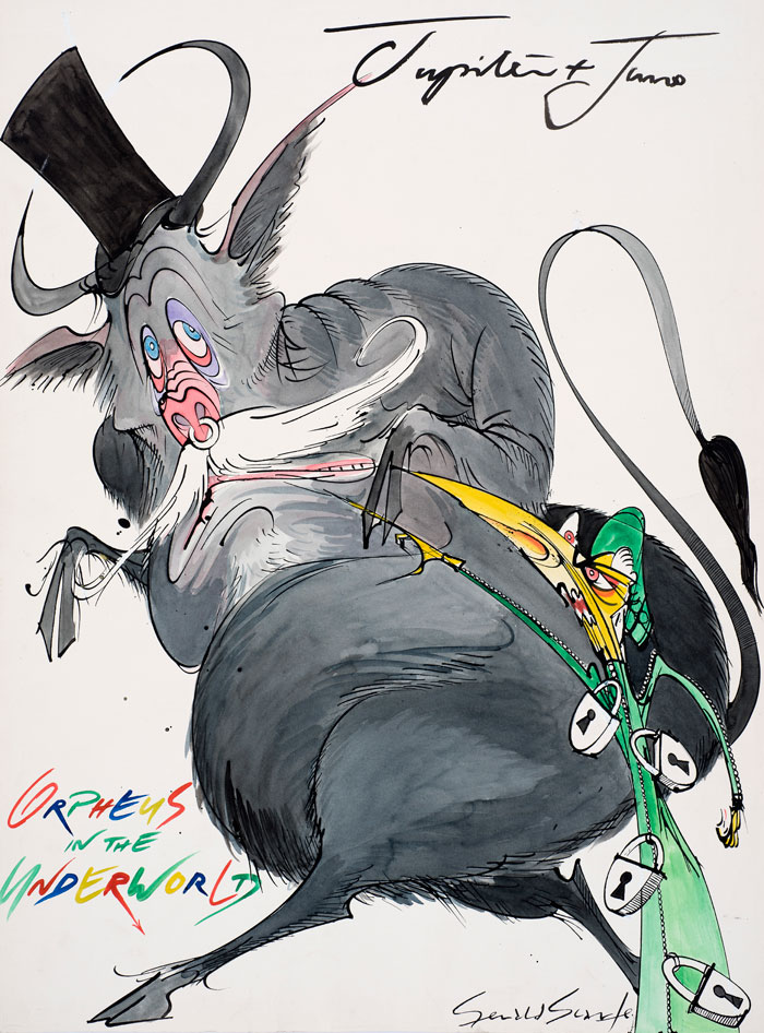 Interview with cartoonist and designer Gerald Scarfe