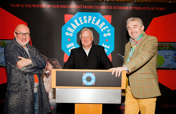 Trafalgar Studios, West Yorkshire Playhouse, the Gate, Shakespeare's Rose