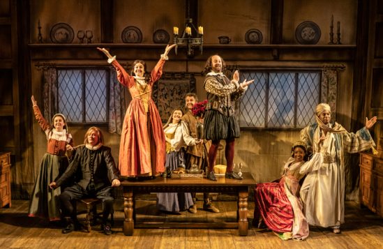 The Upstart Crow starring David Mitchell at the Gielgud Theatre, London ...