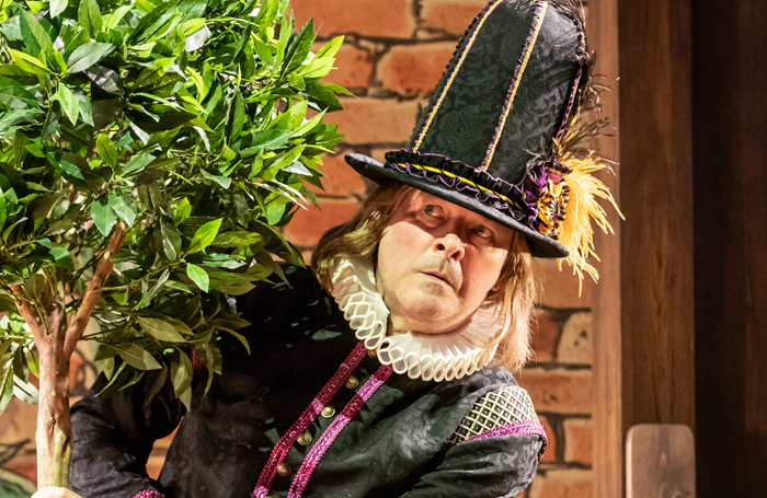 The Upstart Crow starring David Mitchell at the Gielgud Theatre, London ...